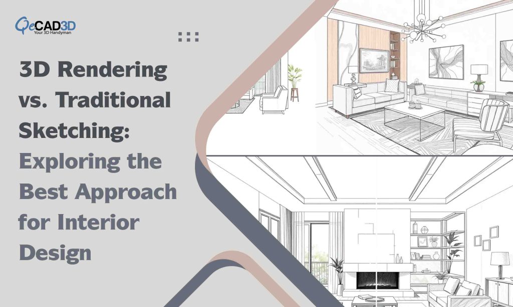 3D Rendering vs. Traditional Sketching: Best Approach for Interior Design