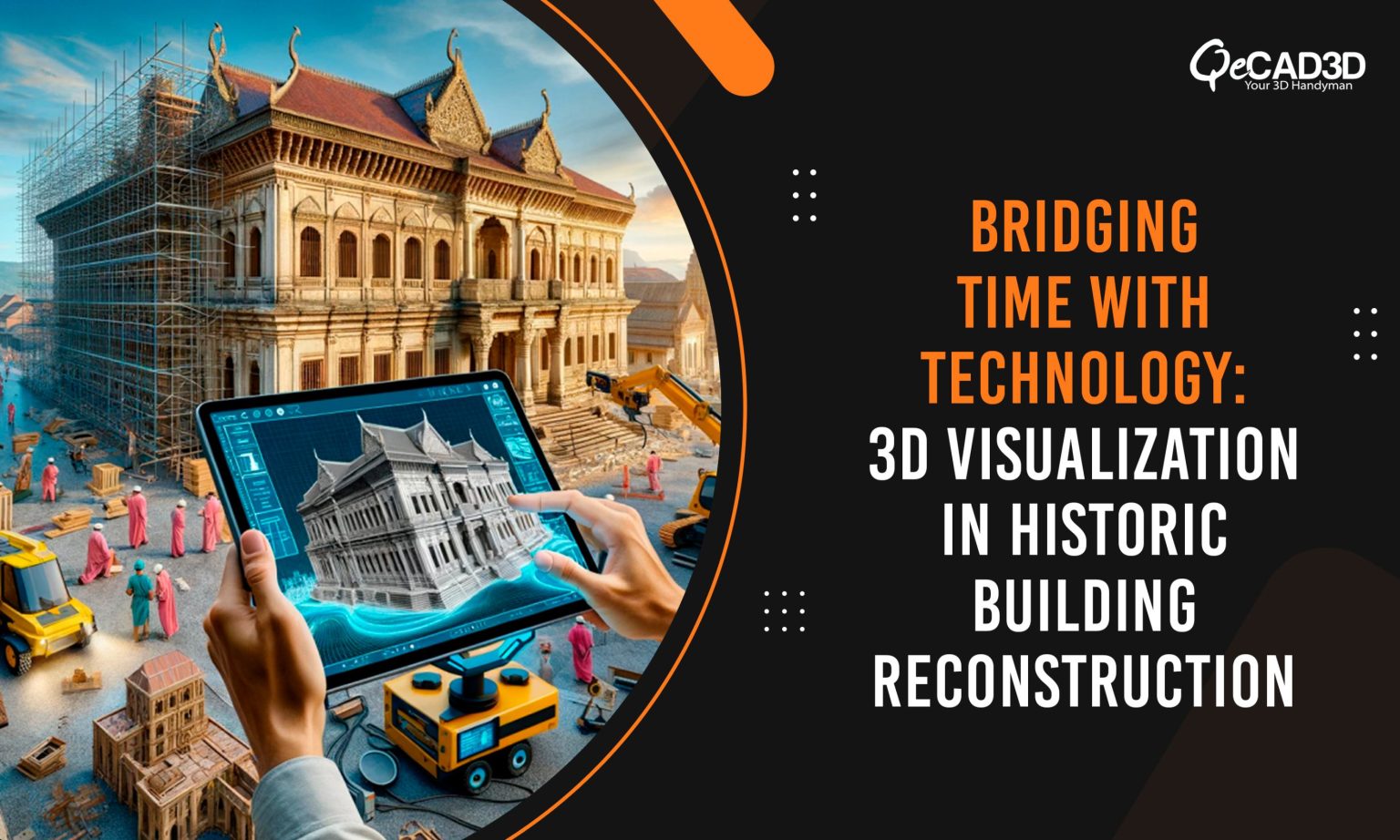 3D Visualization in Historic Building Reconstruction