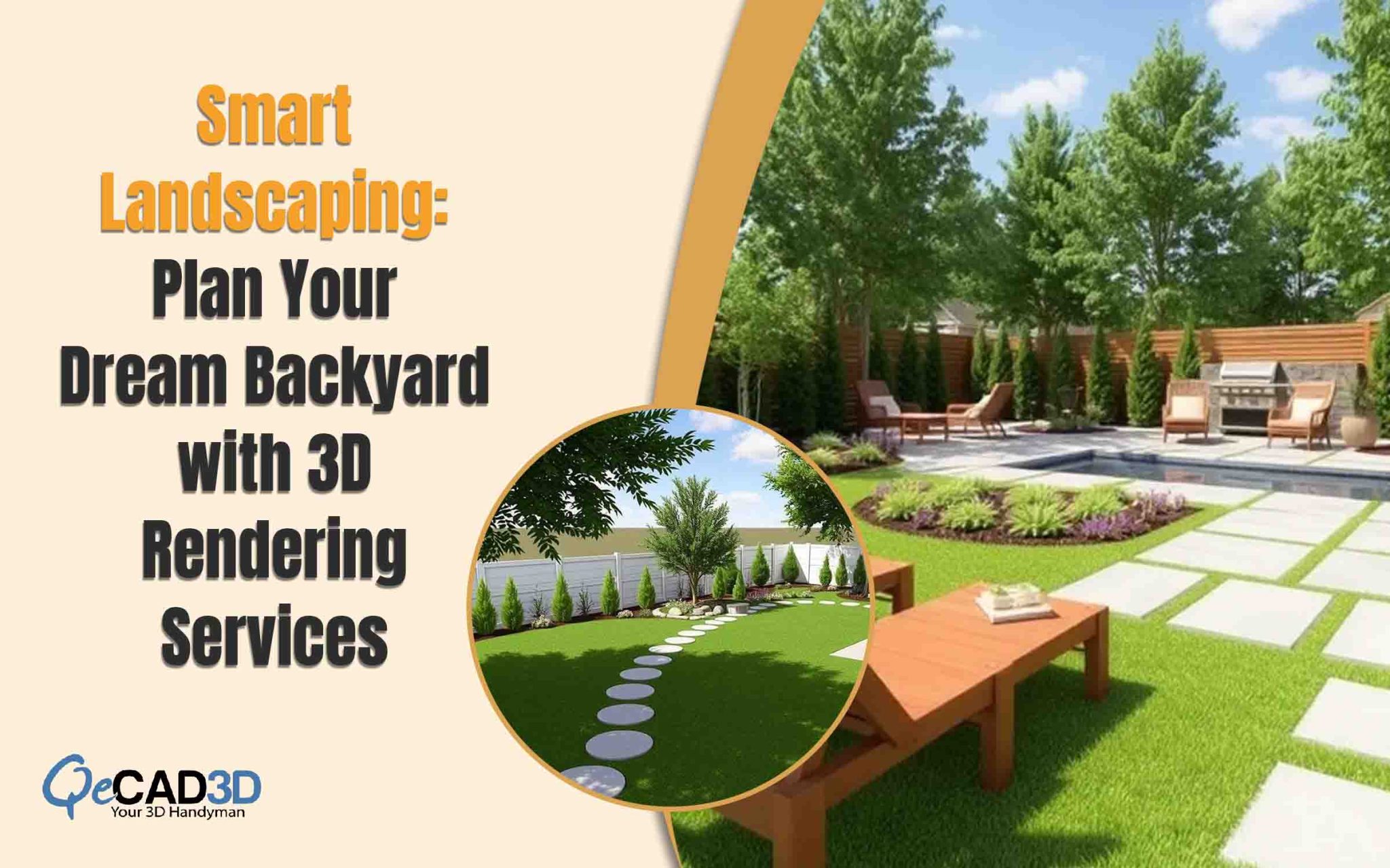 Smart Landscaping: Plan Your Dream Backyard with 3D Rendering Services